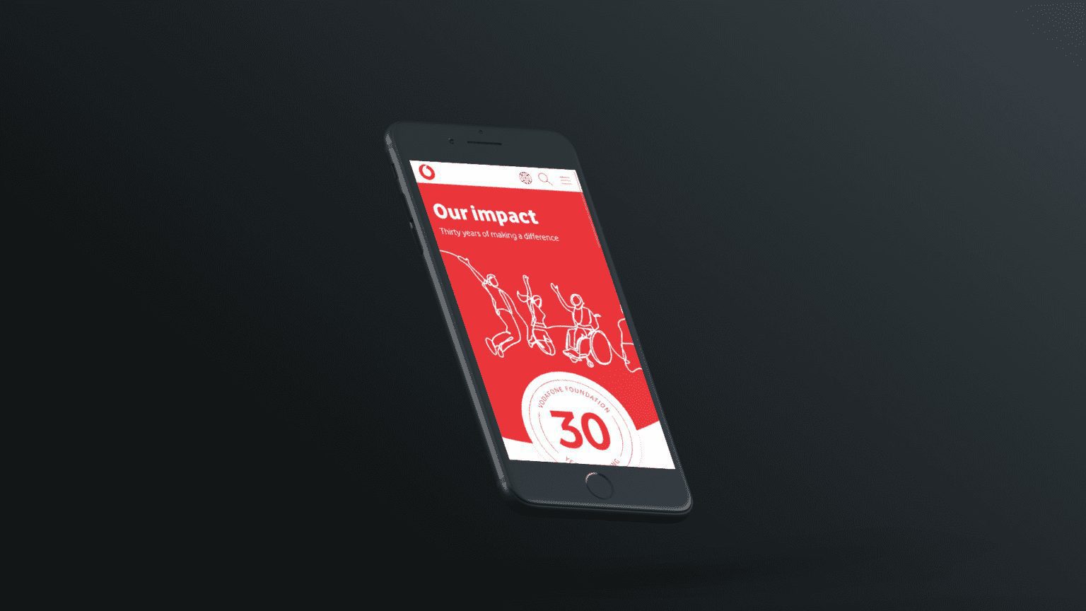 Vodafone Foundation Case Study – A More Human Brand Identity