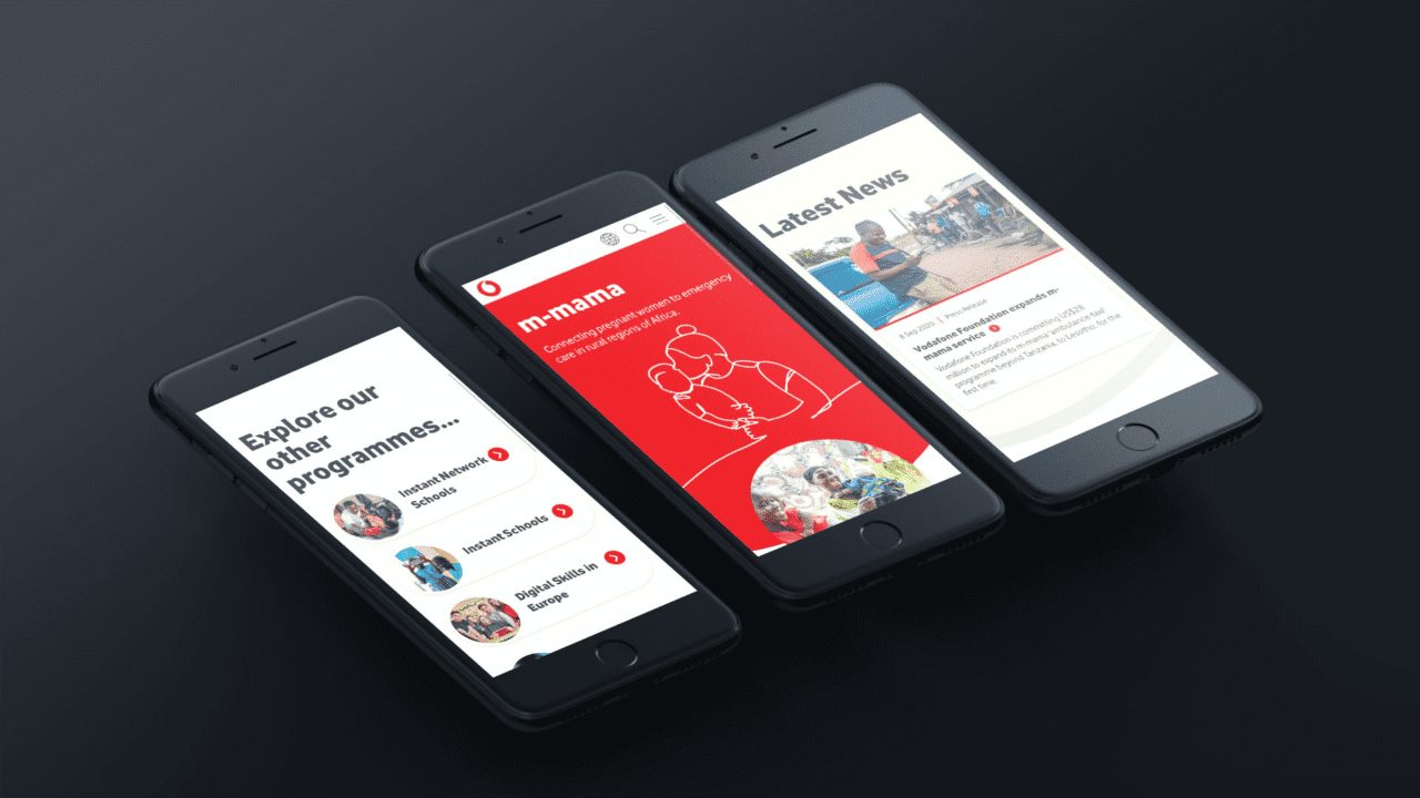 Vodafone Foundation Case Study – A More Human Brand Identity