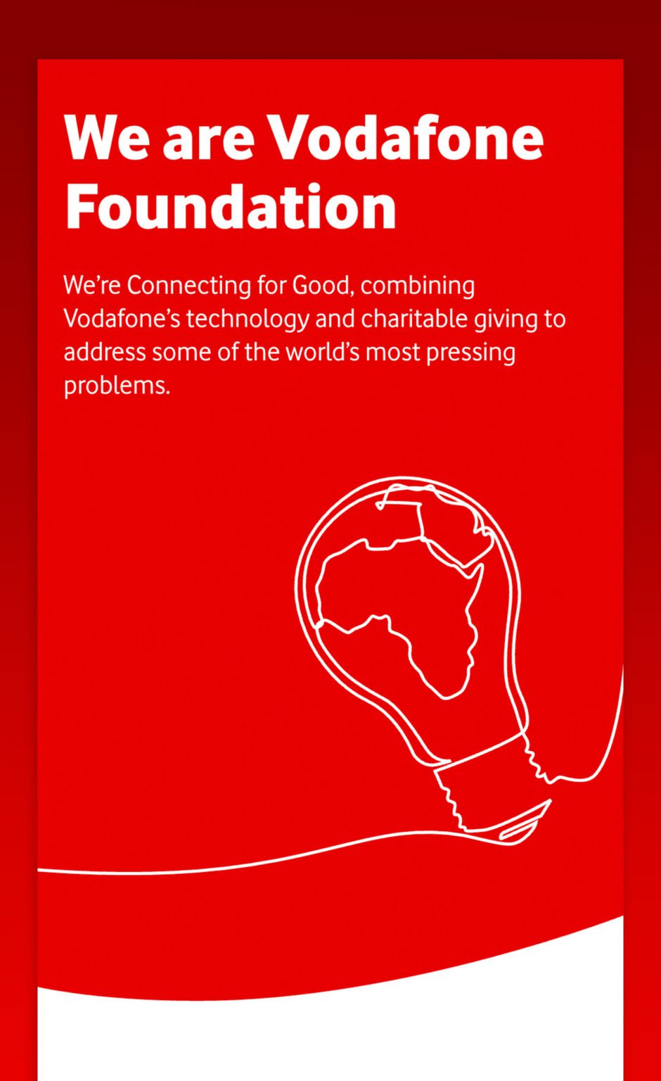 Vodafone Foundation Case Study – A More Human Brand Identity