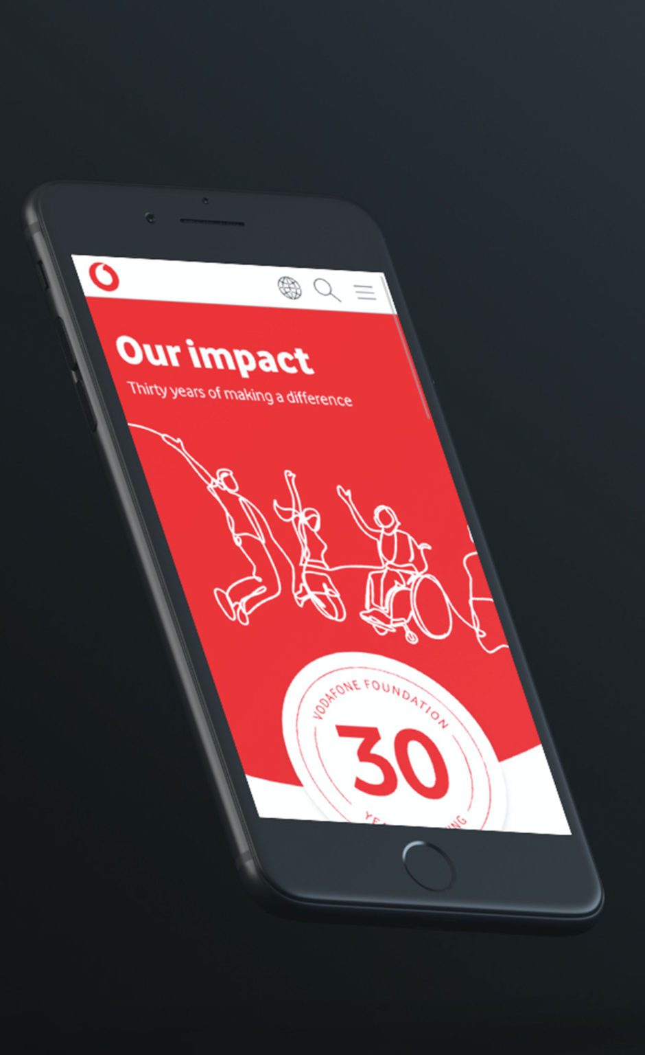 Vodafone Foundation Case Study – A More Human Brand Identity